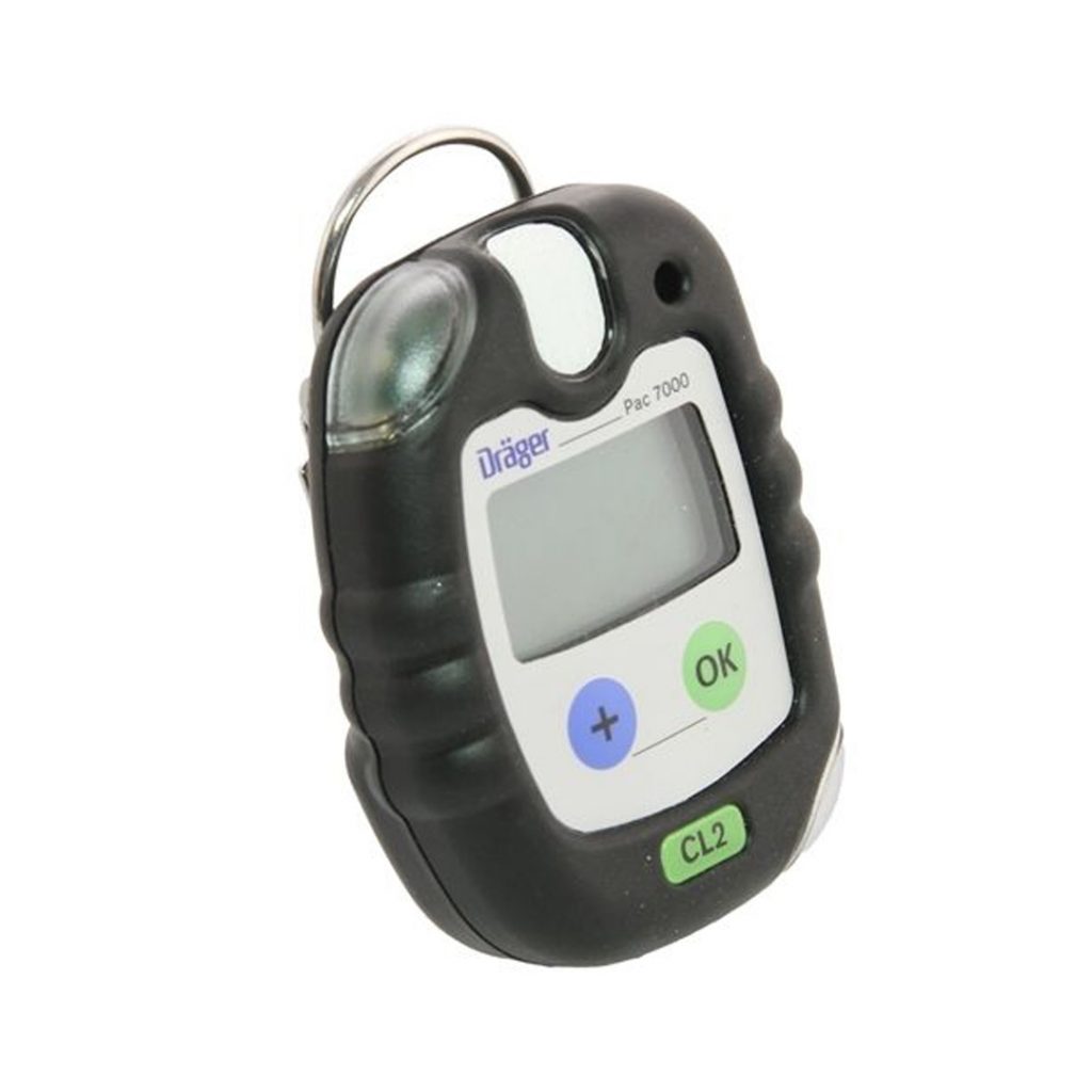 Draeger 8318978 Pac® 7000 CL2 Single Gas Monitor – Caribbean Safety ...
