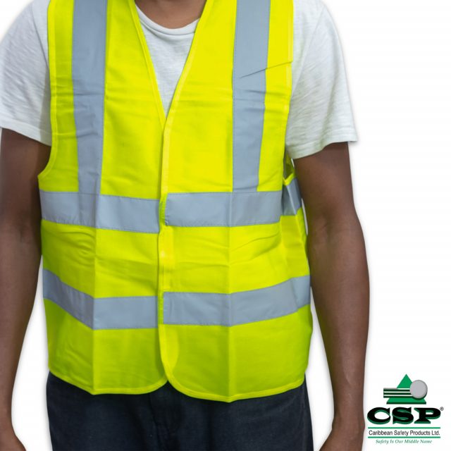High Visibility Reflective Vest – Caribbean Safety Products Ltd.